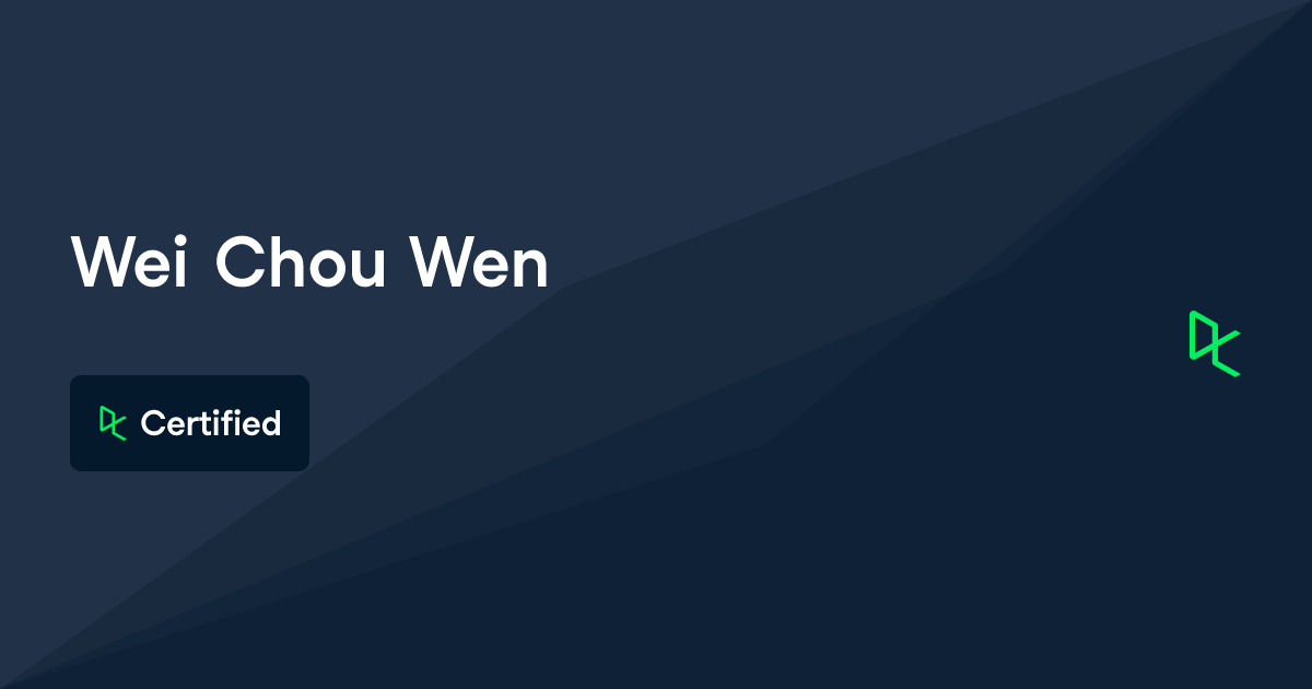 Wei Chou Wen - Student