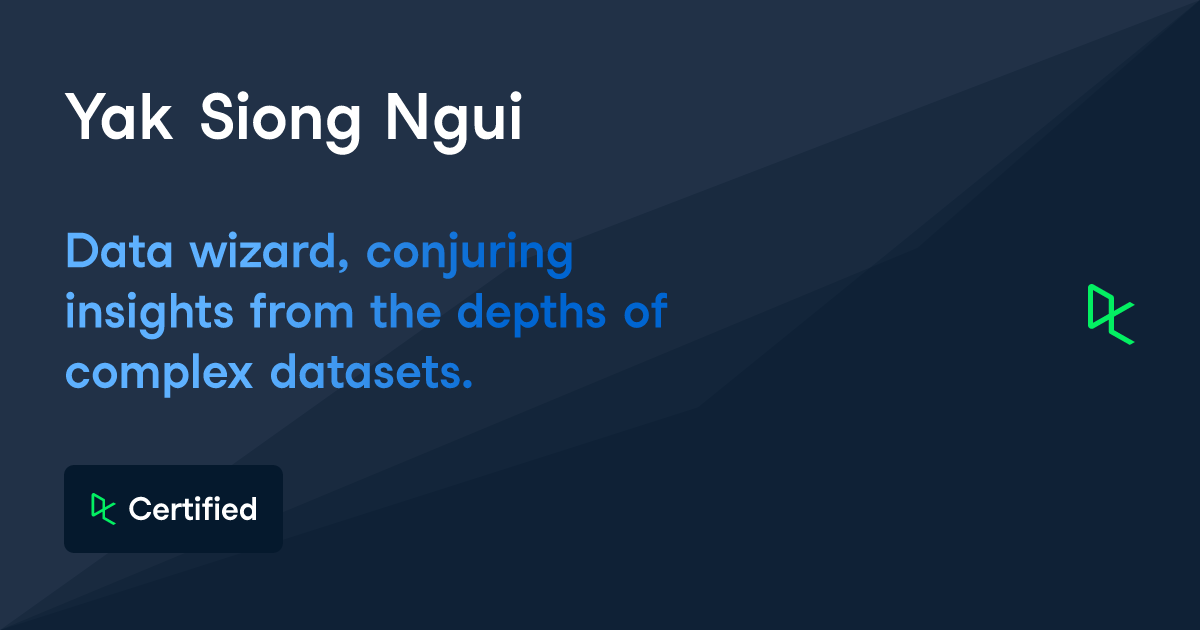 Yak Siong Ngui - Student