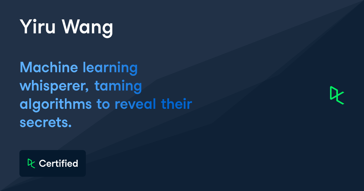 Yiru Wang - Research Analyst