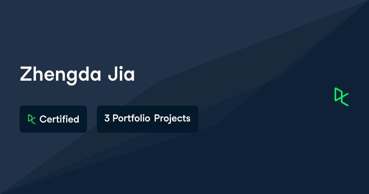 Zhengda Jia - PhD Student