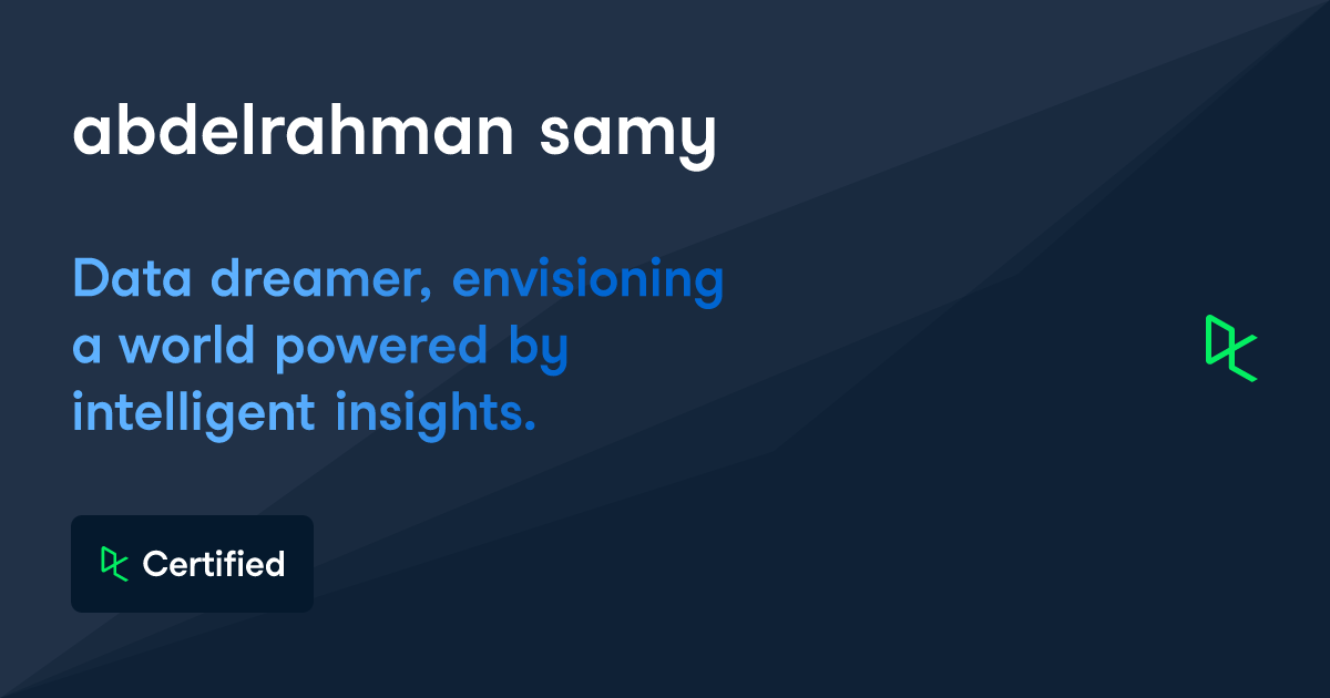 abdelrahman samy - Data Analyst