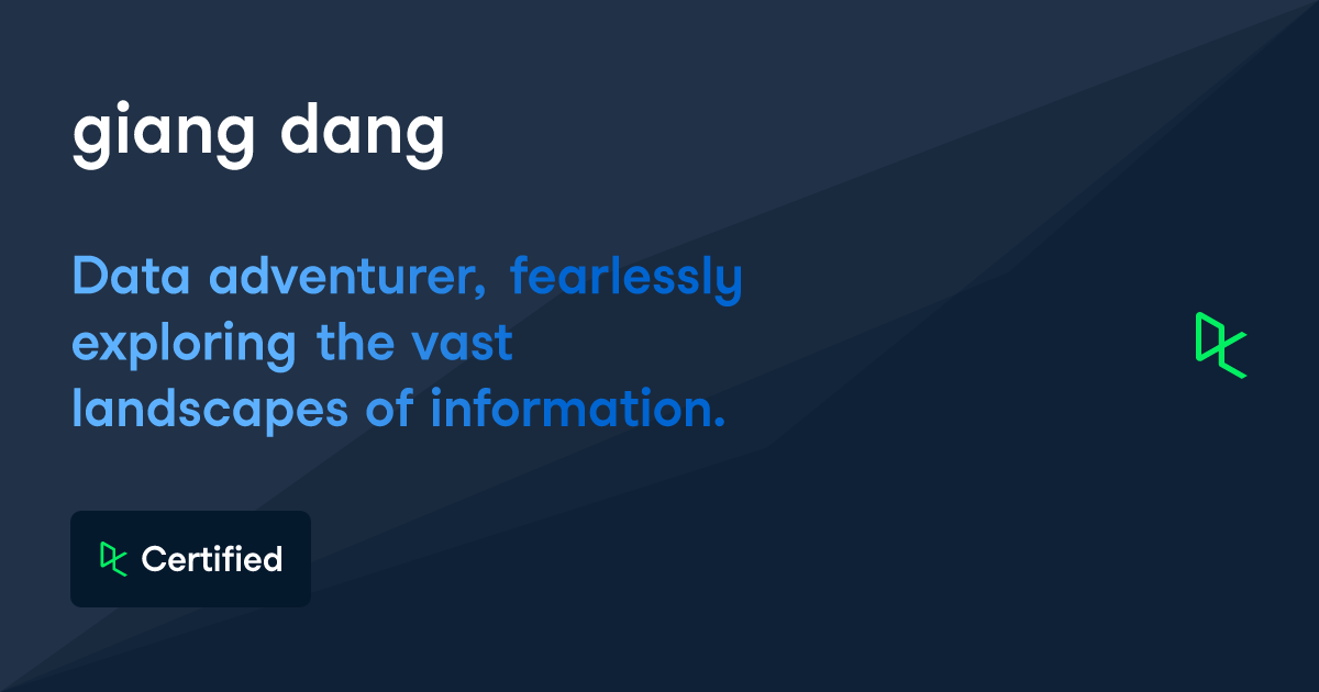 giang dang - System Analyst