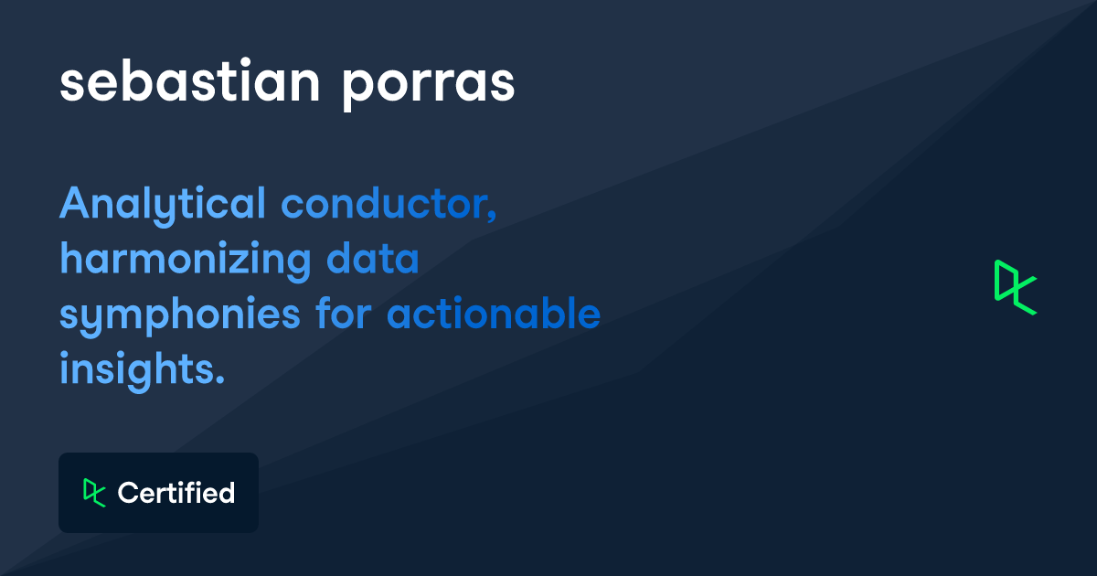 sebastian porras - Data Engineer