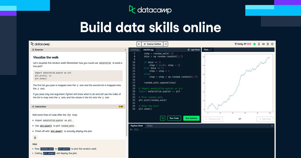 Learn Data Science And AI Online DataCamp Learn Data Science And AI Online DataCamp