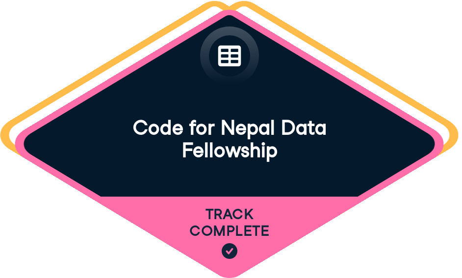 Sudip Parajuli's Statement of Accomplishment | DataCamp